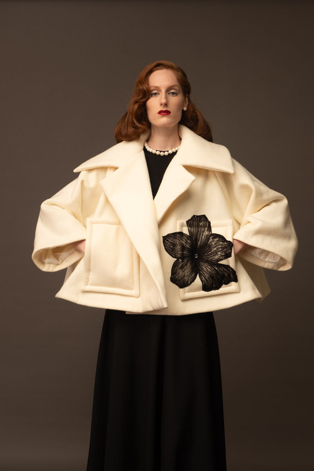VERTIGO JACKET W/ FLOWER – Vassilis Zoulias
